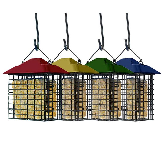 Woodlink Metal & Plastic Double Suet Basket - Assorted Colors | The ...