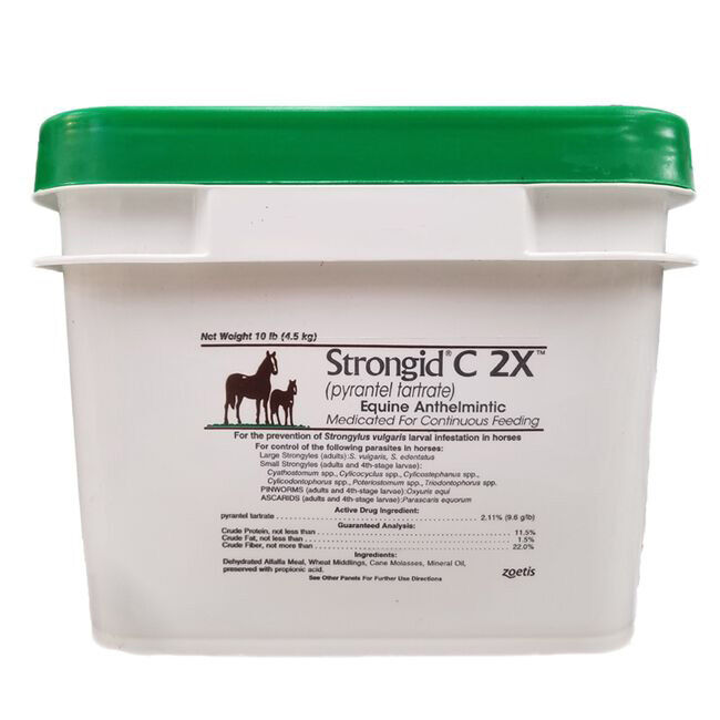 Zoetis Strongid C 2X Pellet Dewormer | The Cheshire Horse