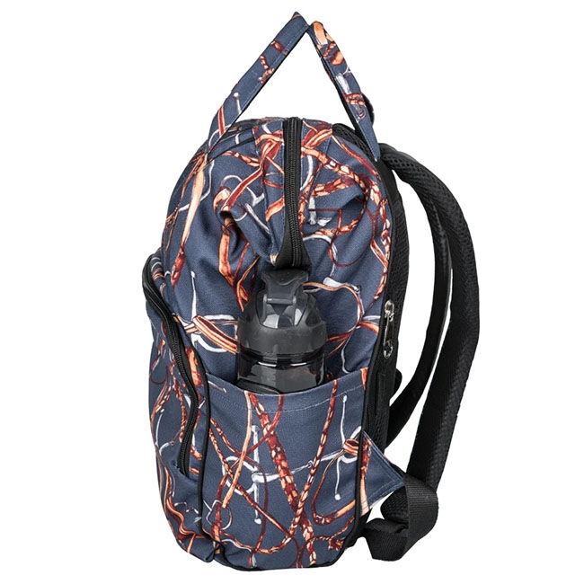 AWST International Backpack & Laptop Case - Snaffle Bit Bridles - Navy ...
