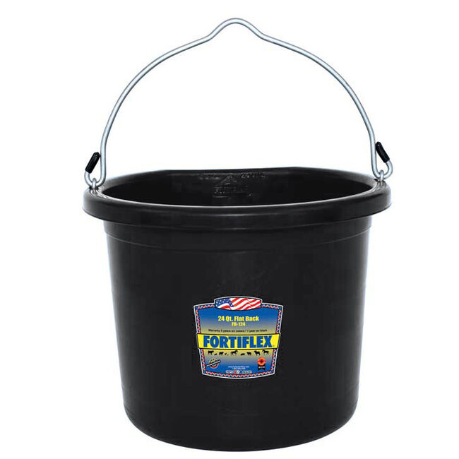 Fortex- Fortifelx 24 QT Flat Back Buckets | The Cheshire Horse