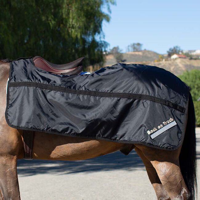 Back on Track Therapeutic Nylon Exercise Sheet - Black | The Cheshire Horse