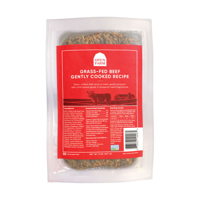 Open Farm Gently Cooked Dog Food - Grass-Fed Beef Recipe | The Cheshire ...