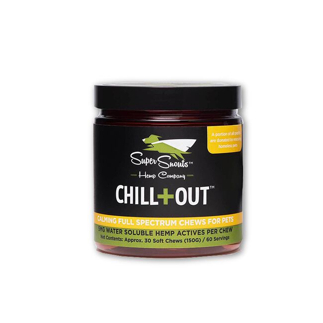 Super Snouts Chill + Out Functional 5mg Hemp Chews | The Cheshire Horse