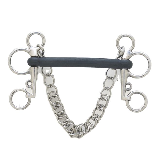 Centaur EcoPure Rubber Pelham Mullen Bit | The Cheshire Horse