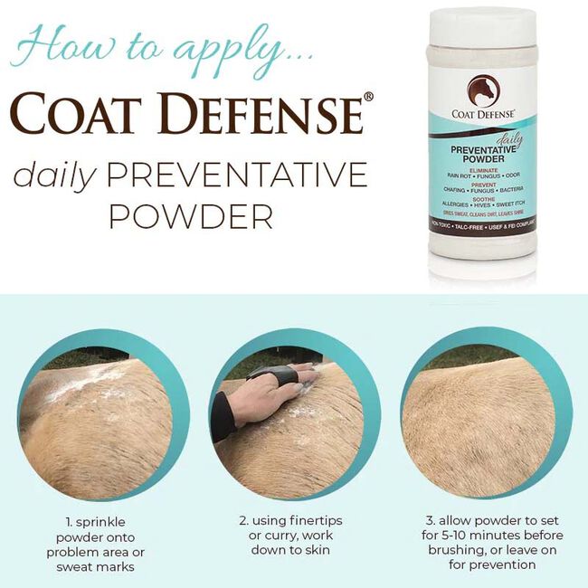 Coat Defense Daily Preventative Powder for Horses | The Cheshire Horse