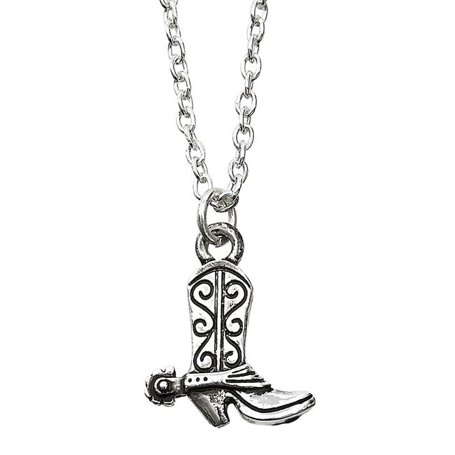AWST International Cowboy Boot Necklace with Cowboy Hat Gift Box | The ...