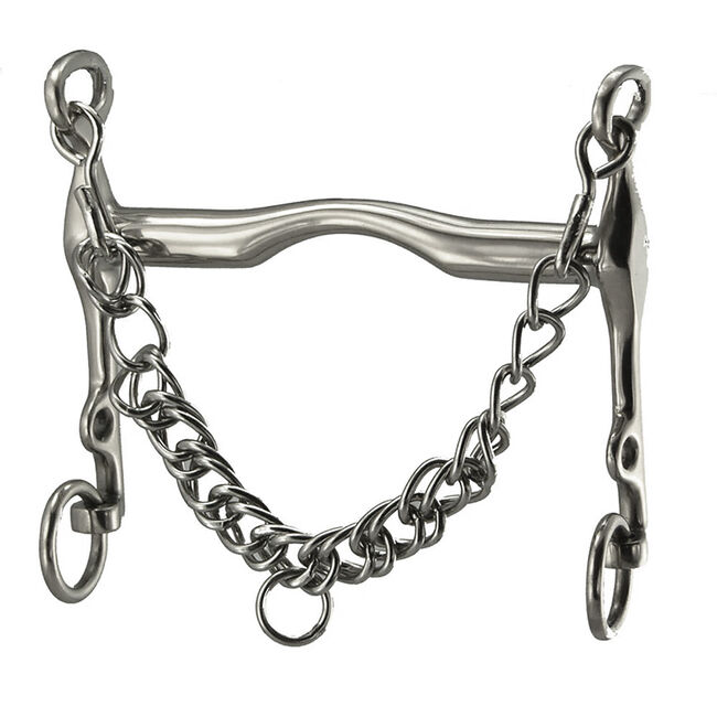 Coronet German Silver Wide Port Weymouth Bit - Closeout | The Cheshire ...