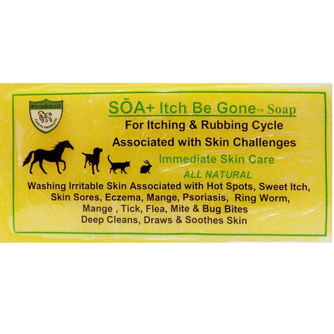 America's Acres SOA + ITCH Be Gone Bar Soap - 11 oz | The Cheshire Horse