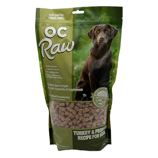 OC Raw Freeze-Dried Raw Meaty Rox Dog Food - Turkey & Produce Recipe ...