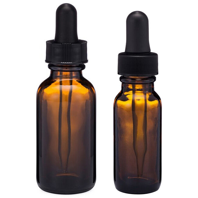 SKS Bottle Packaging Boston Round Glass Bottle with Dropper The Cheshire Horse
