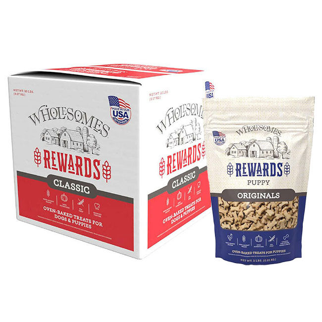 Wholesomes Rewards Oven-Baked Dog Biscuits - Puppy - Originals | The ...
