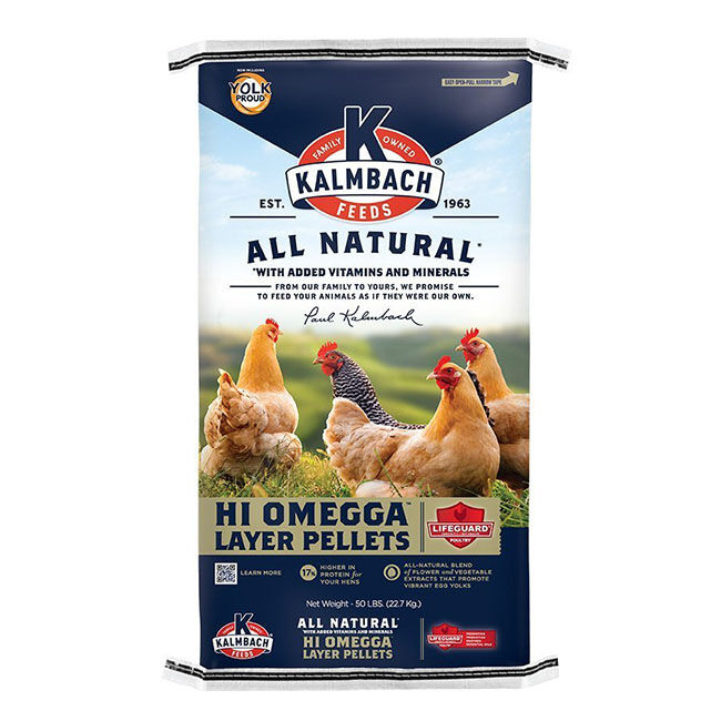 Kalmbach Feeds Hi Omegga Layer Pellets - 50 lb | The Cheshire Horse
