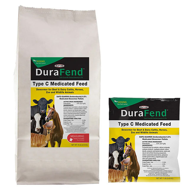 Durvet DuraFend Multi-Species Pellet Dewormer | The Cheshire Horse