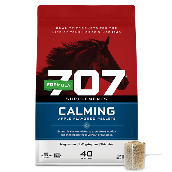 Formula 707 Calming - Apple-Flavored Pellets | The Cheshire Horse