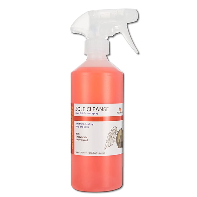 Red Horse Sole Cleanse Hoof Disinfectant Spray | The Cheshire Horse