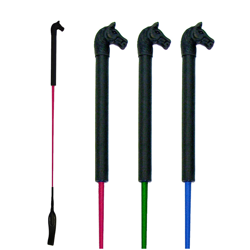 Intrepid International Horse Head Handle Riding Crop | The Cheshire Horse