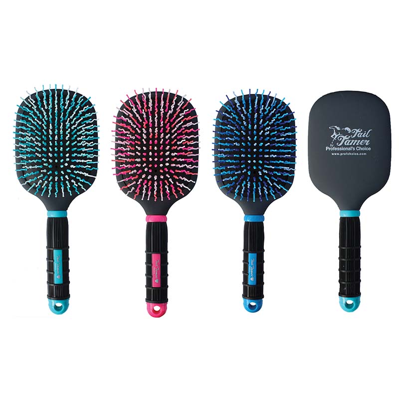 Tail Tamer Mod Paddle Brush - Assorted Colors | The Cheshire Horse