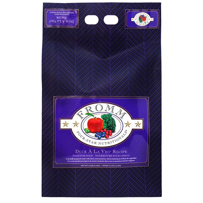 Fromm Four-Star Dog Food - Duck À La Veg | The Cheshire Horse