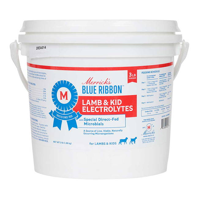Merrick's Blue Ribbon Lamb & Kid Electrolytes - 3 lb | The Cheshire Horse
