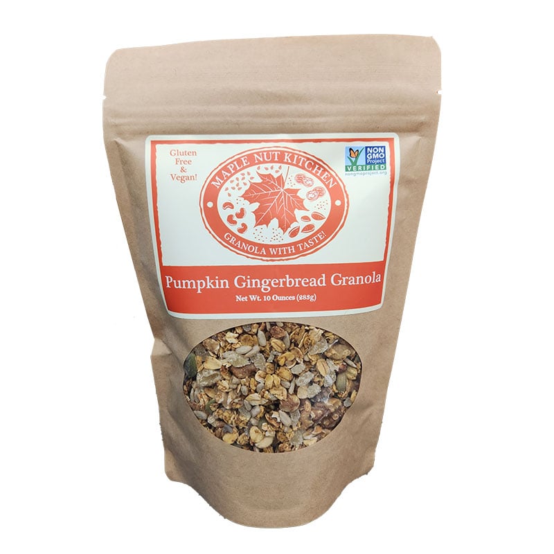 Maple Nut Kitchen Granola - Pumpkin Gingerbread - 10 oz | The Cheshire ...
