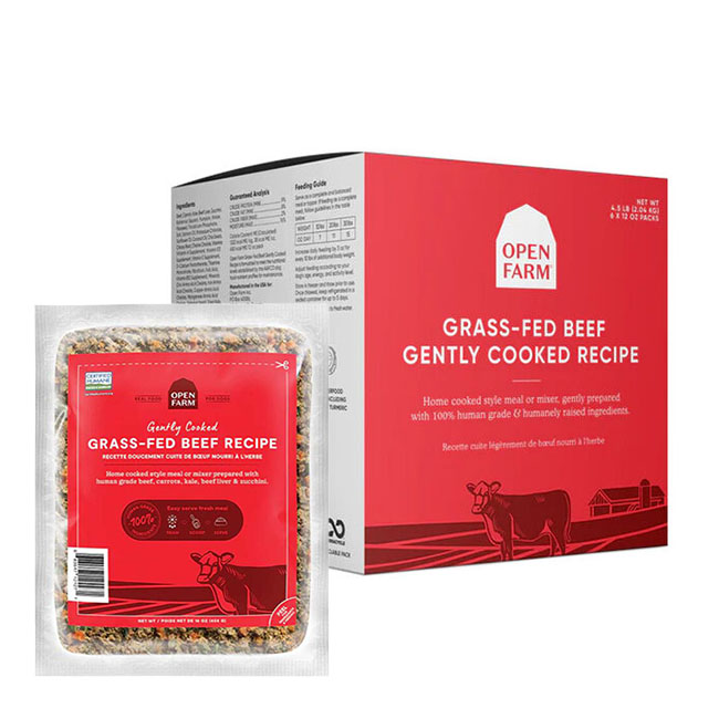 Open Farm Gently Cooked Dog Food - Grass-Fed Beef Recipe | The Cheshire ...