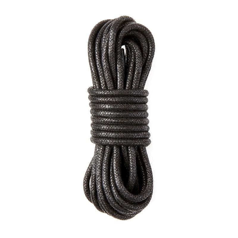 Ariat Waxed Paddock Boot Laces - Black - 60" | The Cheshire Horse