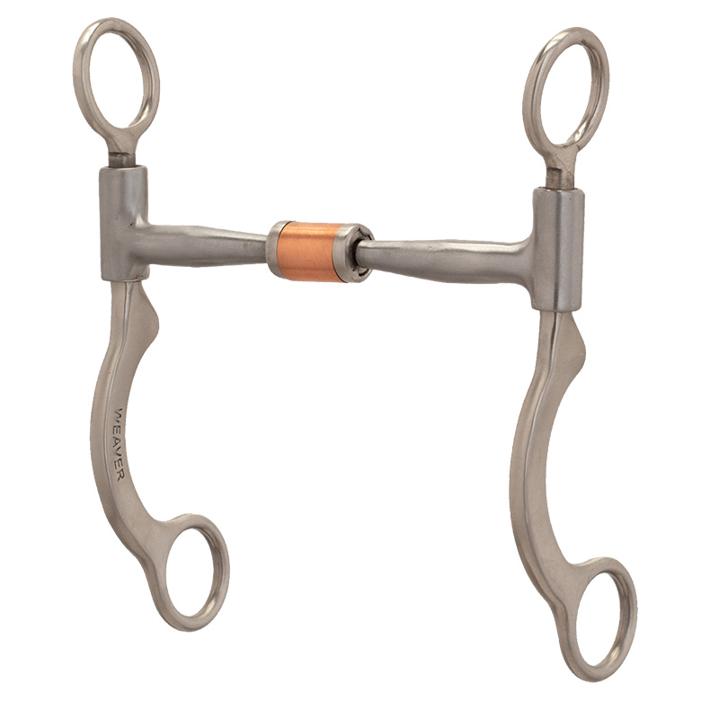 Weaver Equine Pro Series Short 6-1/2" Cheek Horse Bit - Sweet Iron ...