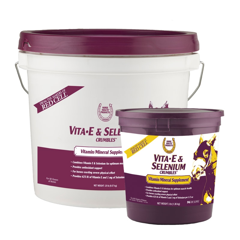 Horse Health Products Vita E & Selenium Crumbles | The Cheshire Horse