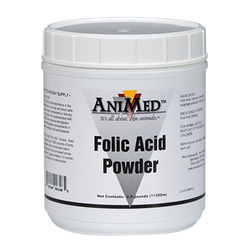 AniMed Folic Acid Powder - 2.5 lb | The Cheshire Horse