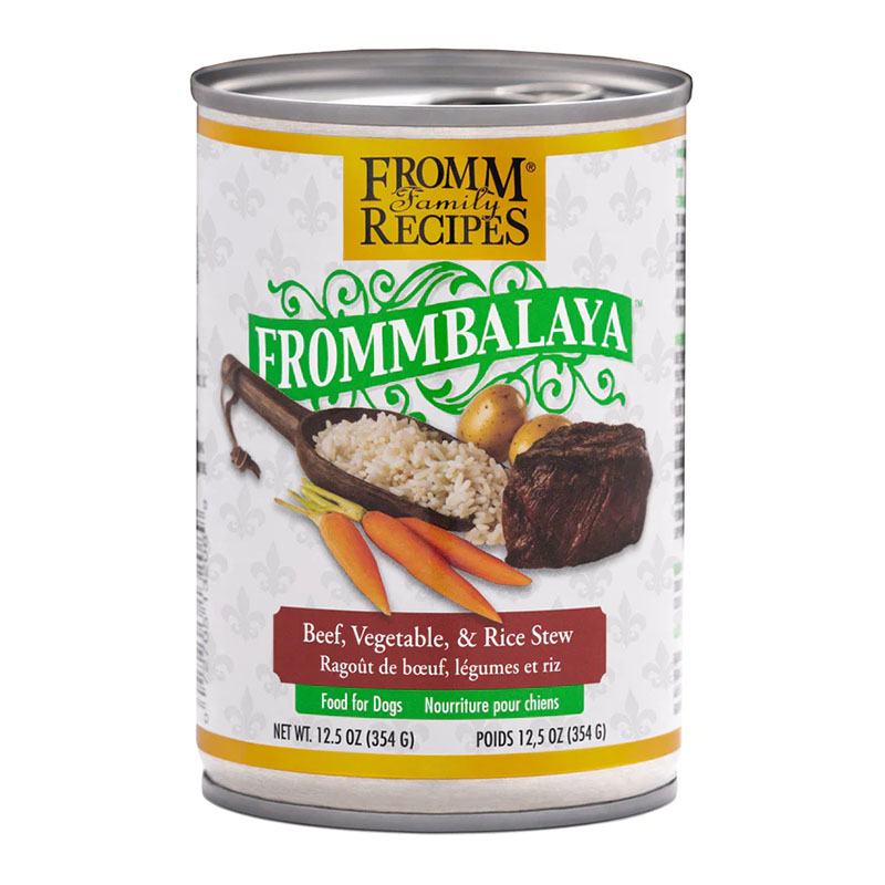 Fromm Frommbalaya Dog Food - Beef, Vegetable & Rice Stew - 12.5 oz ...