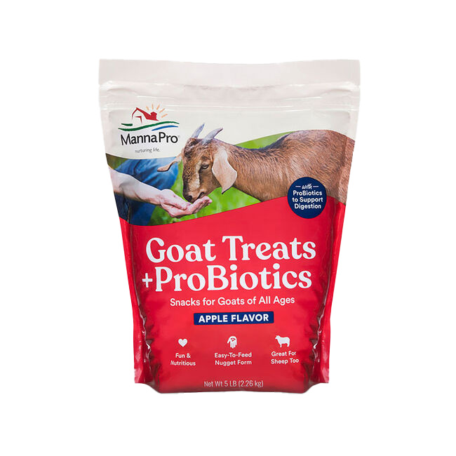 Manna Pro Goat Treats + Probiotics - Apple Flavor | The Cheshire Horse