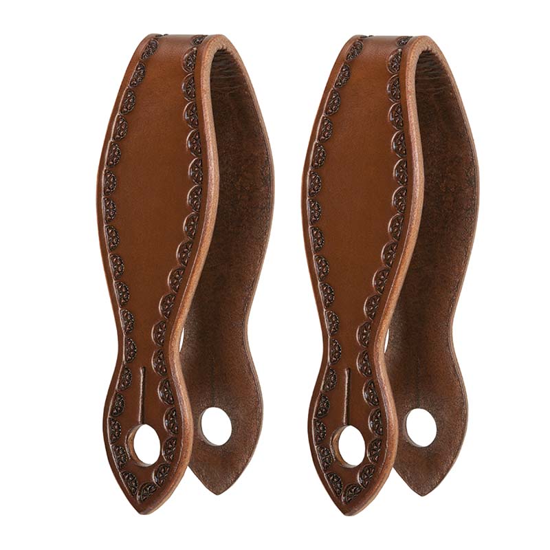 Weaver Equine Hand-Tooled Slobber Straps | The Cheshire Horse