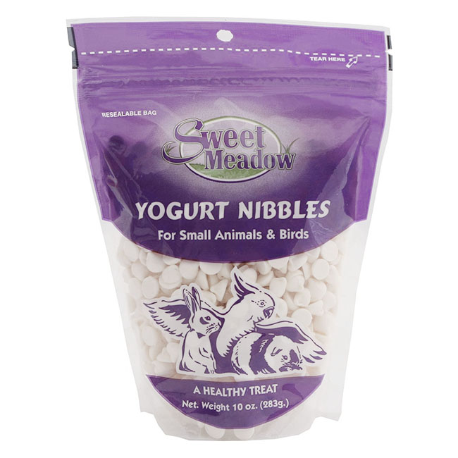 Sweet Meadow Farm Yogurt Nibbles for Small Animals & Birds - 10 oz ...