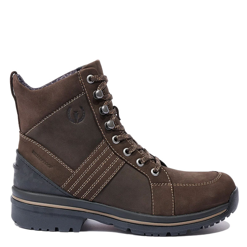 Kerrits Women's Trail Blazer Waterproof Lace-Up Barn Boot - Java ...