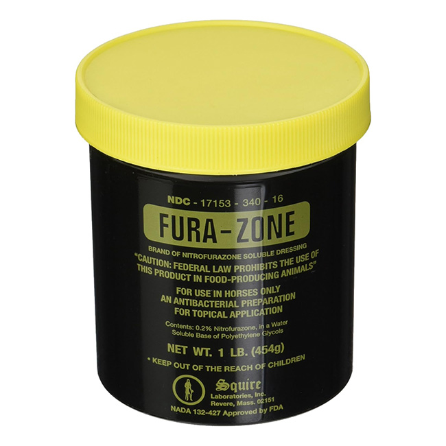 Durvet Fura-Zone - Nitrofurazone Antibacterial Ointment - 1 lb | The ...