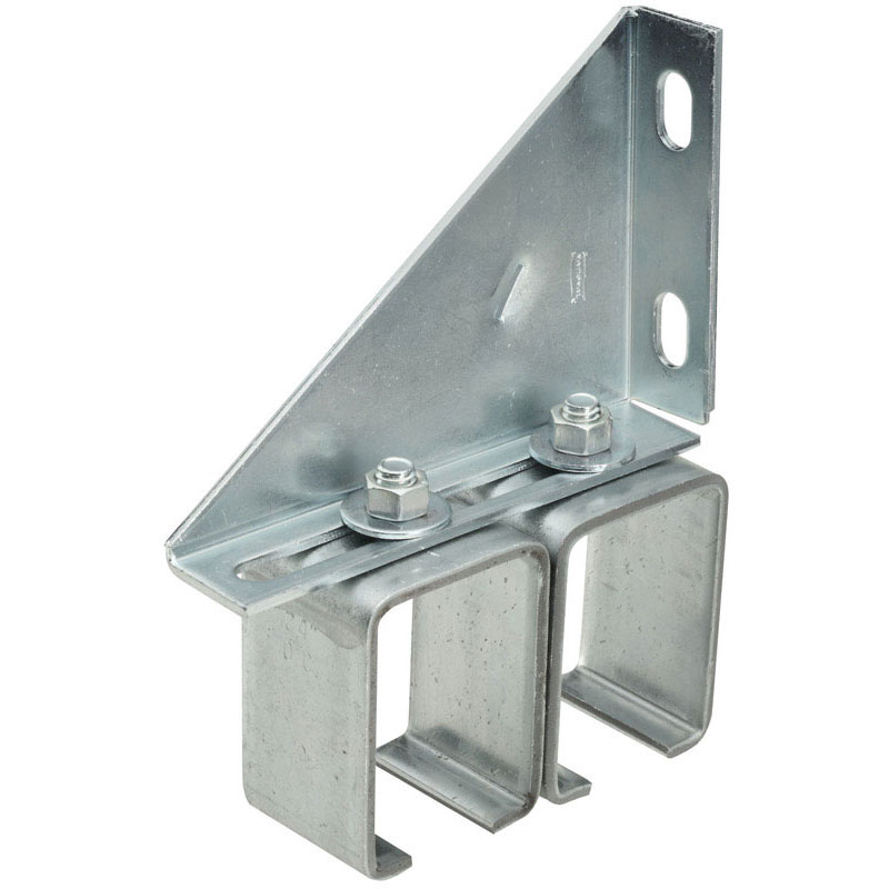 National Hardware Steel Double Box Rail Bracket | The Cheshire Horse