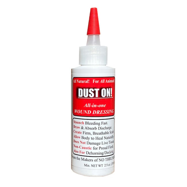 Four Oaks Farm Dust-On! Wound Dressing - 2.5 oz | The Cheshire Horse