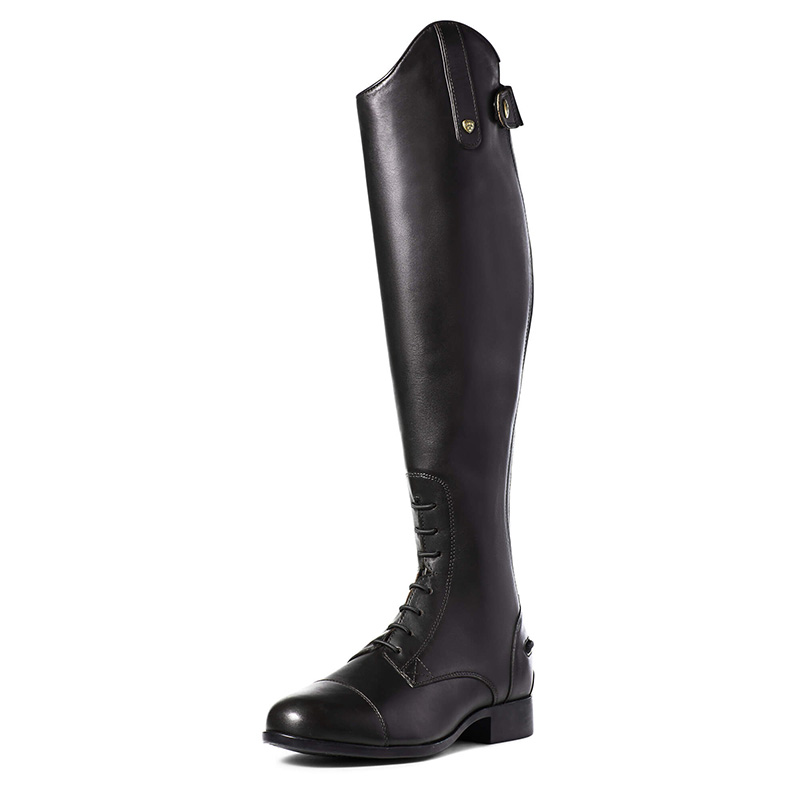 Ariat Women's Heritage Contour II Field Zip Tall Riding Boot - Black ...