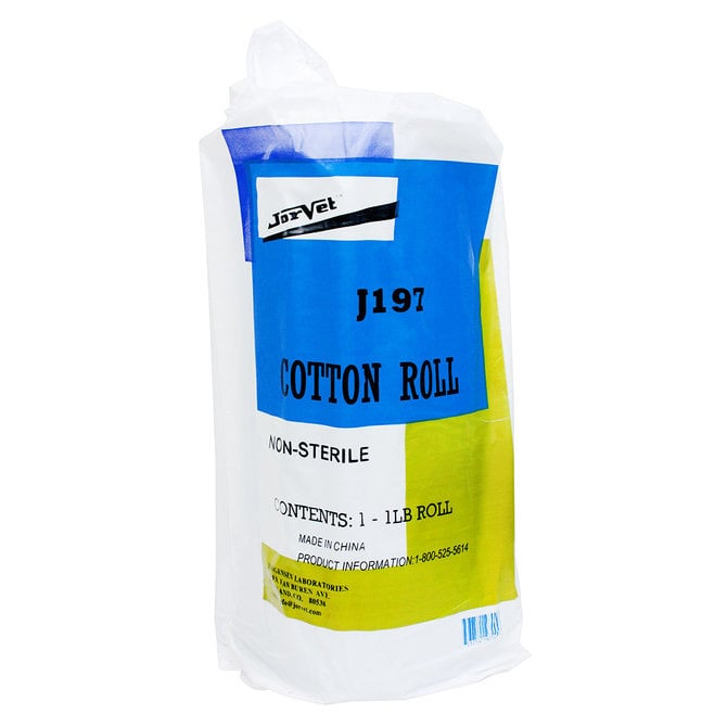 Jorvet 1-Pound Cotton Roll | The Cheshire Horse