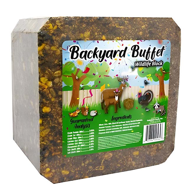 Kalmbach Feeds Backyard Buffet Wildlife Block - 20 lb | The Cheshire Horse