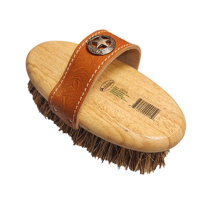 Legends Harvester Union Fiber Western-Style Oval Heavy Grooming Brush ...