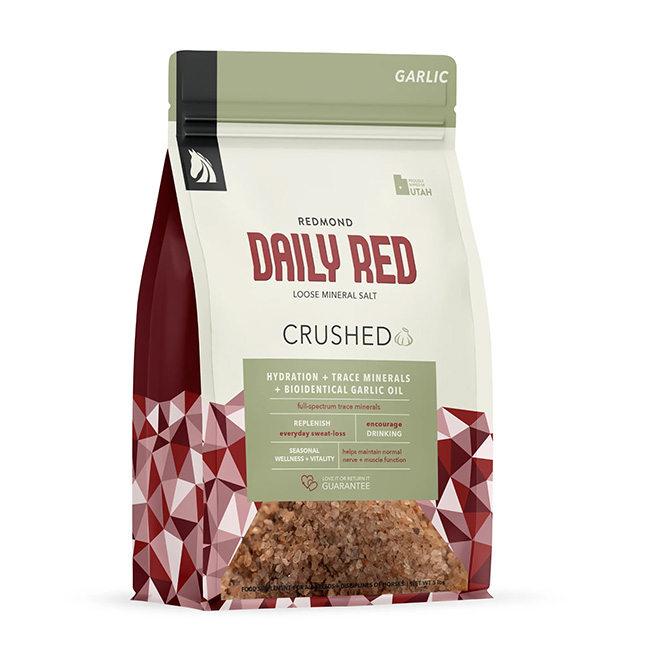 Redmond Equine Daily Red Crushed with Garlic - 5 lb | The Cheshire Horse