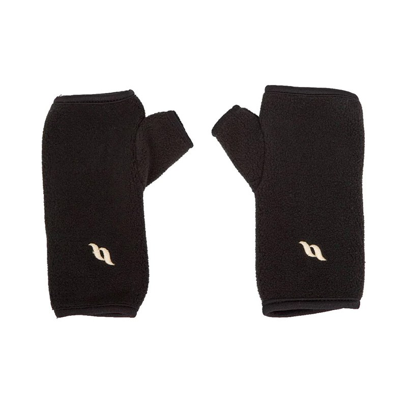 Back on Track Fleece Wrist Cover with Thumb - Black | The Cheshire Horse