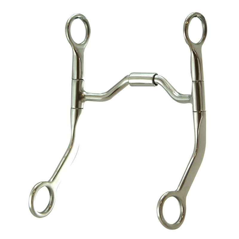 Robart Western Wide Port Bit with Roller | The Cheshire Horse