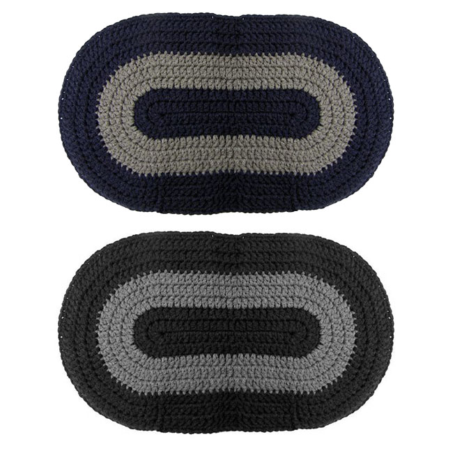 Intrepid International Crochet Wool Pommel Pad | The Cheshire Horse