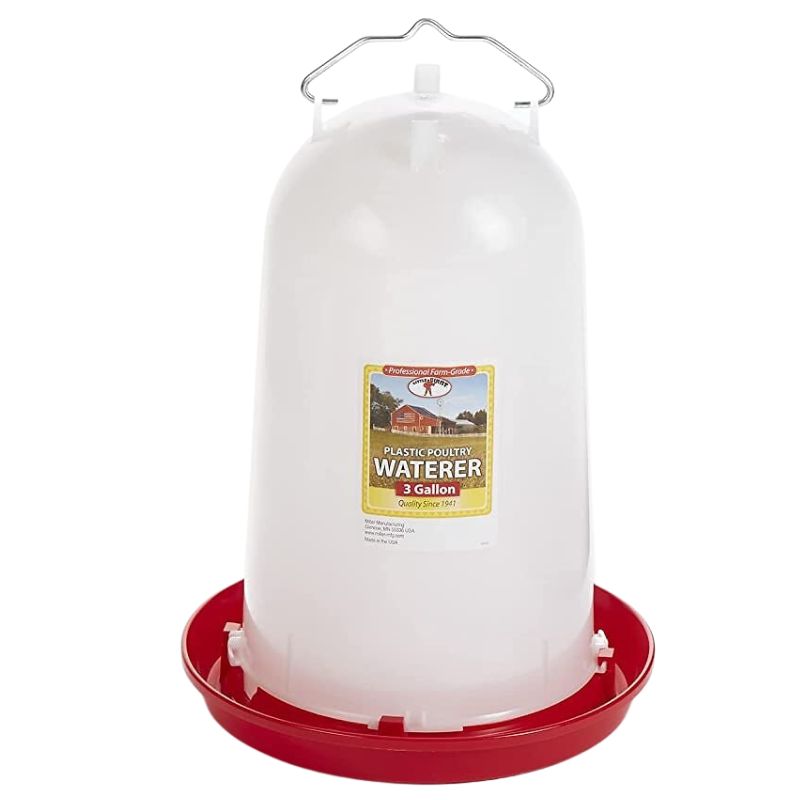 Little Giant Plastic Hanging Poultry Waterer - 3-Gallon Capacity | The ...