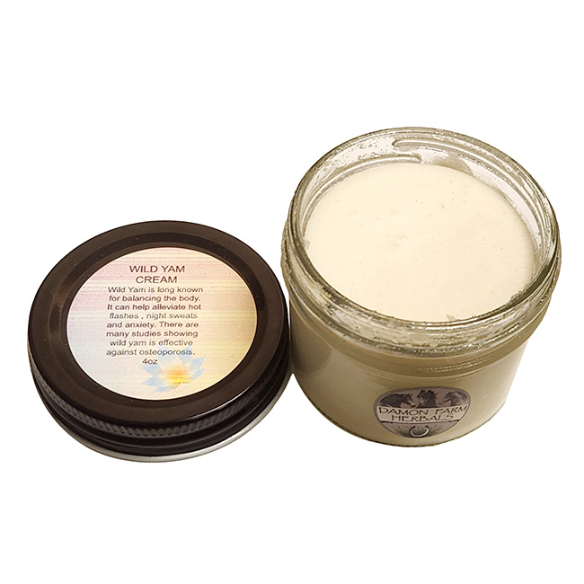 Damon Farm Herbals Wild Yam Cream - 4 oz | The Cheshire Horse
