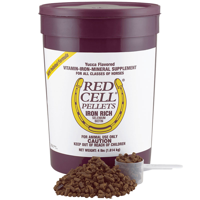 Horse Health Products Red Cell Pellets - Vitamin-Iron-Mineral ...