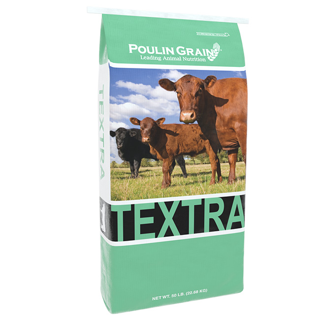 Poulin Grain Textra 16% - Textured - 50 lb | The Cheshire Horse